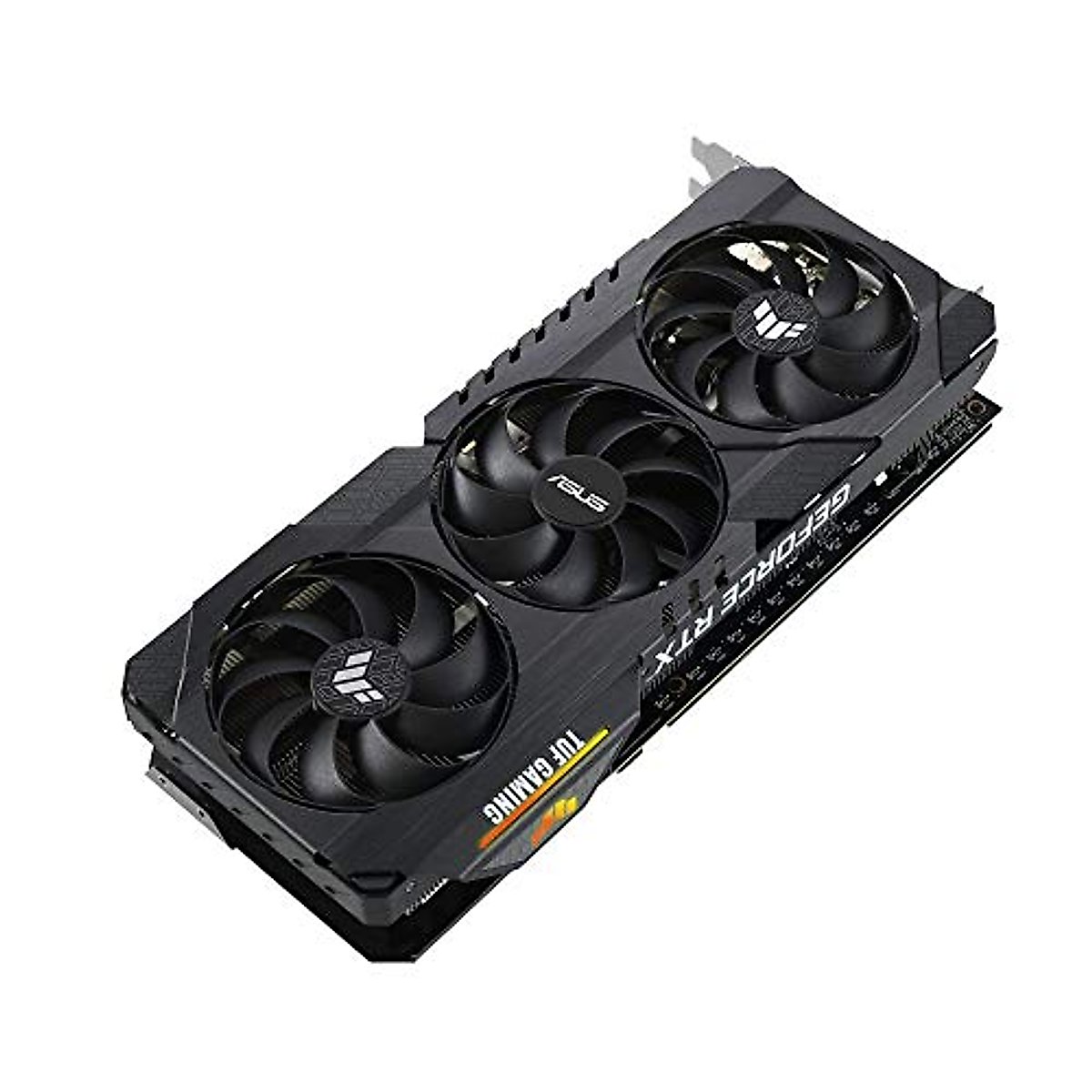 ASUS TUF Gaming NVIDIA GeForce RTX 3060 Ti OC Edition Graphics Card (PCIe 4.0, 8GB GDDR6, HDMI 2.1 , DisplayPort 1.4a, Dual Ball Fan Bearings, Military-Grade Certification, GPU Tweak II), Black