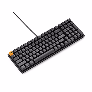 Glorious Gaming Keyboard - GMMK 2 - TKL Hot Swappable Mechanical Keyboard, Red Switches, Wired, TKL Gaming Keyboard, Compact Keyboard - Full Size Keyboard (Black RGB Keyboard) (Renewed)