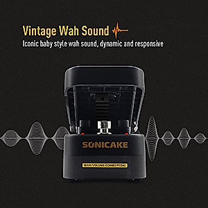 SONICAKE VolWah Active Volume & Wah Pedal