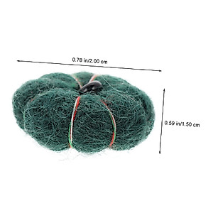 Veemoon 32 Pcs Felt Pumpkins Finished Product Foam Decorative Items