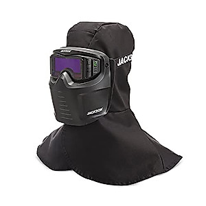 Jackson Safety Rebel ADF Welding Mask, True Color Technology, Wrap Around Protection, ADF System, Flame Resistant, 46200