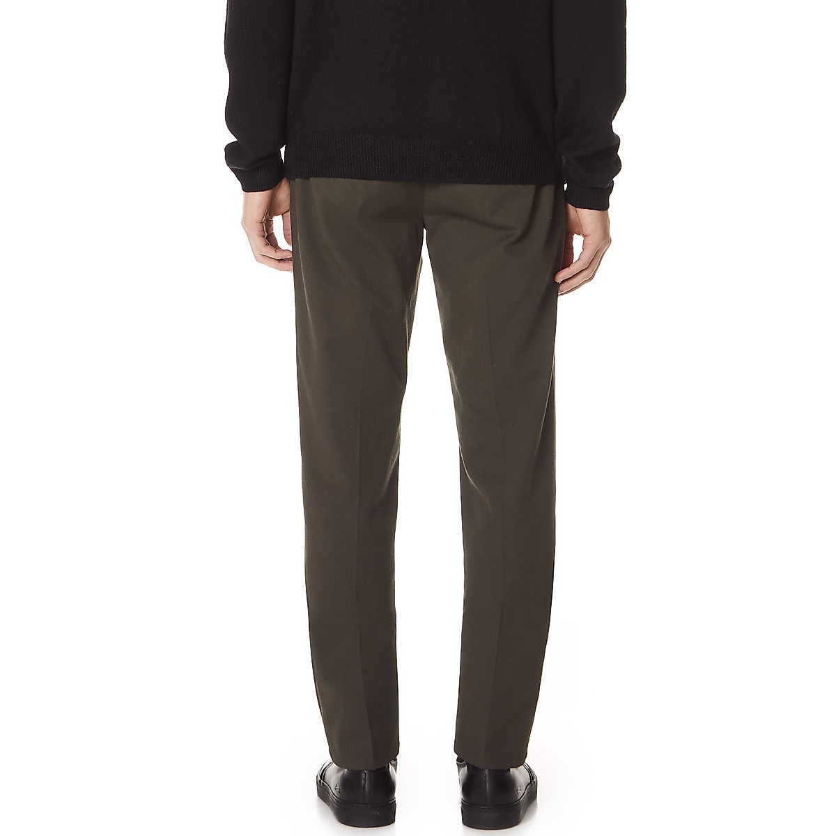 Vince Men's Wool Blend Track Trouser, Fatigue, XS