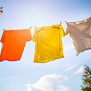 HOZEON 500PCS 2.8 Inch Natural Wooden Clothespins, Small Wood Clips with Spring, Wooden Clothes Pegs for Towels, Craft, Photos, Pictures, Decor, Art Wall