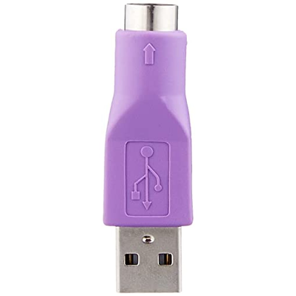 StarTech.com Replacement PS/2 Keyboard to USB Adapter - F/M - Keyboard adapter - PS/2 (F) to USB (M) - GC46MFKEY, Purple