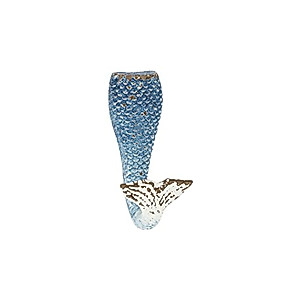 Ganz CB172614 Large Blue Ombre Mermaid Tail Wall Hooks, Set of 3