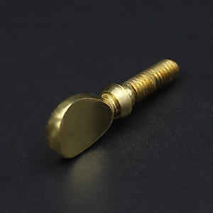 Durable Copper Sax Neck Tightening Screw Saxophone Replacement Parts Copper Attachment Neck Receiver Tightening Attach Screw For Sax Golden Instrument Accessory Saxophone Neck Screw Saxophone Scre