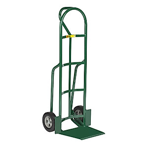 Little Giant T-364-8S Shovel Nose Hand Truck with Loop Handle, 800 lb Capacity, Green