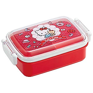 Skater, Lunch Container Box Hello Kitty fashionable girl Sanrio 450ml RBF3ANAG, RBF3ANAG-A