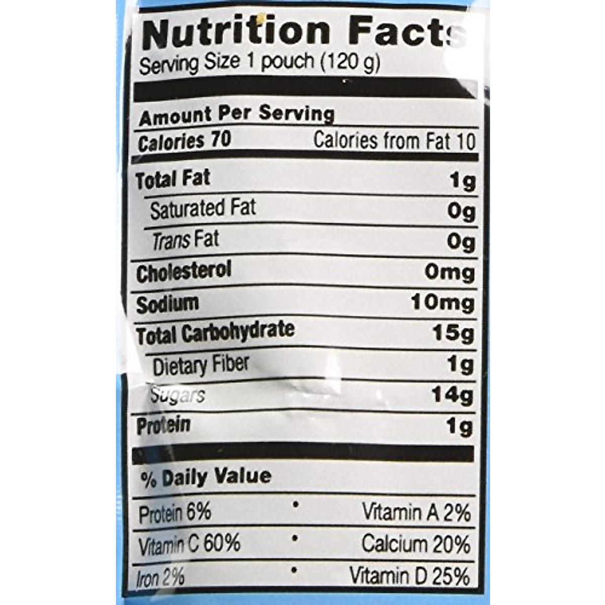 Earth's Best Sesame Street Fruit Yogurt Smoothies - Apple Blueberry - 4.2 oz - 6 pk