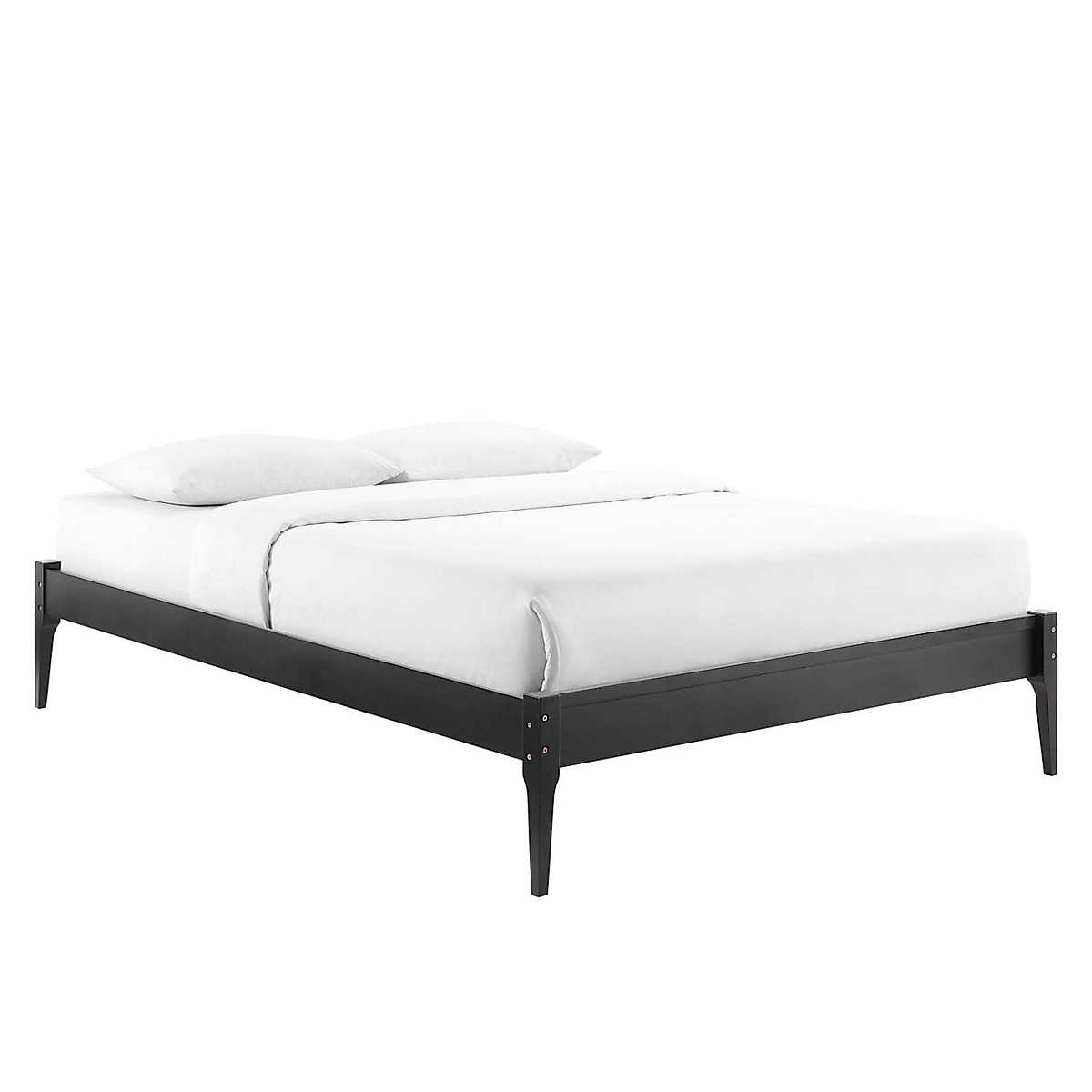 Modway MOD-6244-BLK June Twin Wood Platform Bed Frame, Black