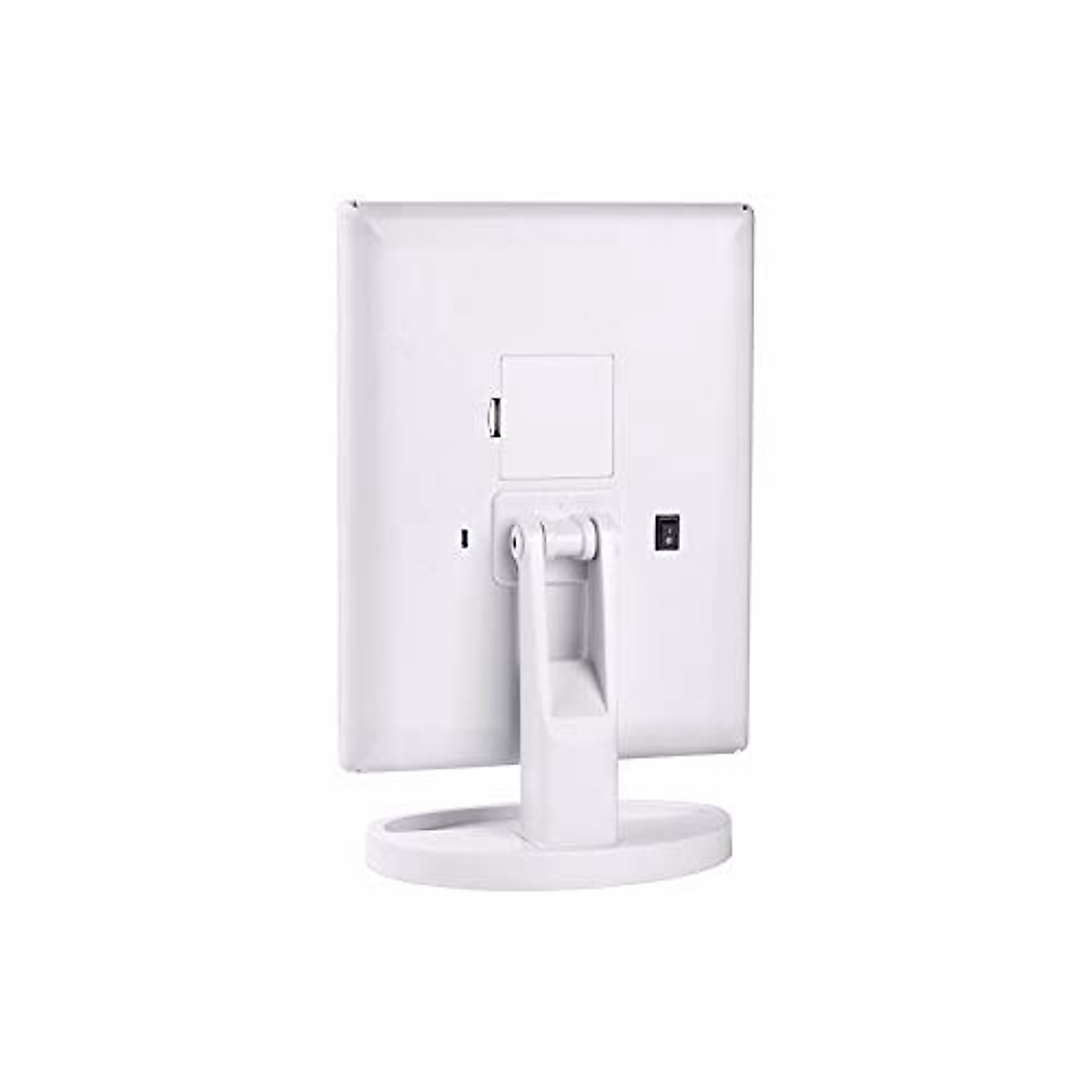 KXA Tri-Fold LED Makeup Mirror, Lighted Tri-Fold Cosmetic Vanity Mirror with Touch Dimmer Switch Battery and USB Powered for Women's Vanity Mirror