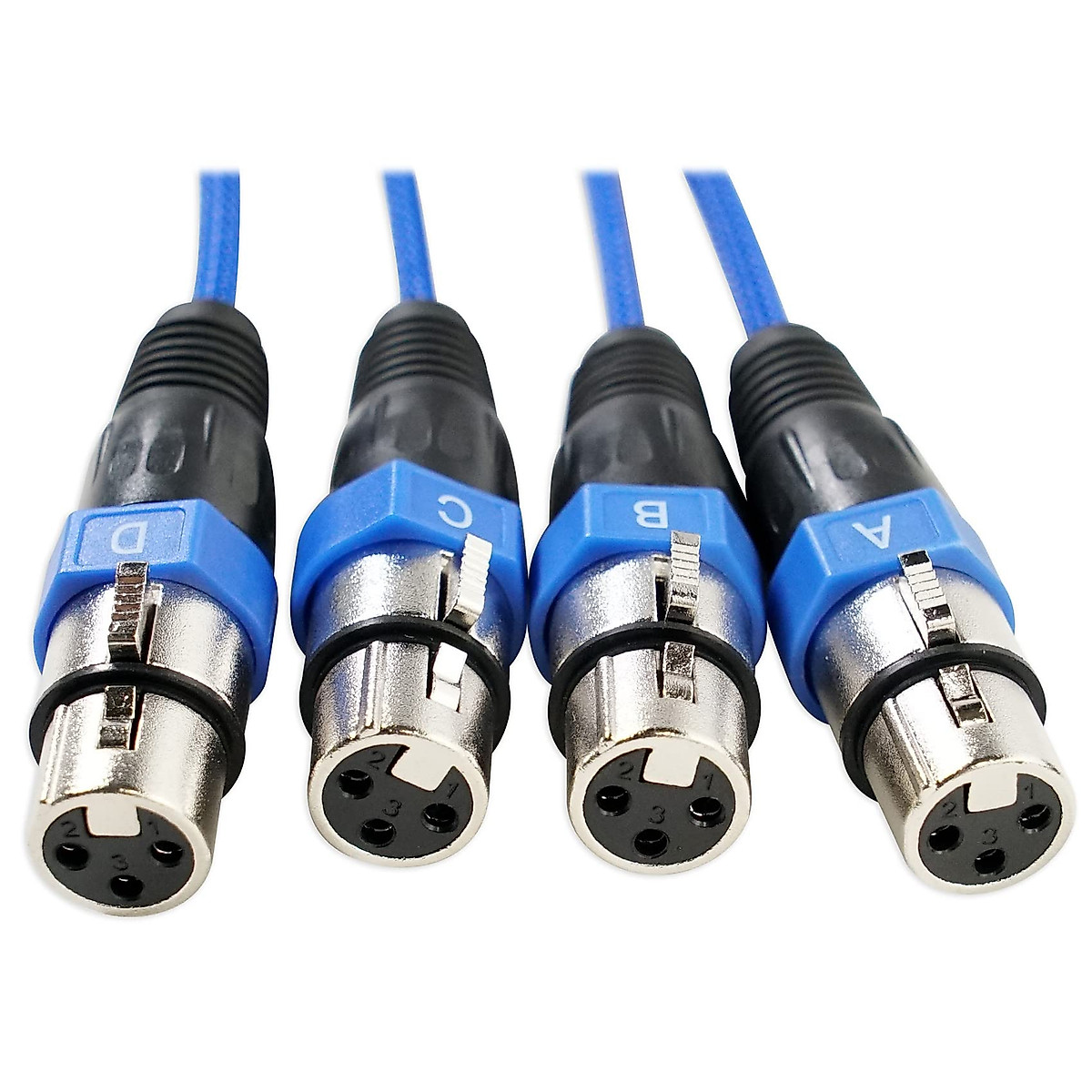 Rockville SX32100 32 Channel (4 Returns) 100 Foot XLR Snake Cable, 100% OFC