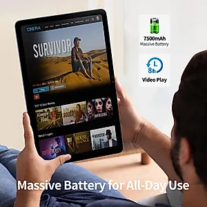 DOOGEE T20S Tablet, 2K Vivid 10.4" Android 13 Tablets, 15GB+128GB Octa-Core Gaming Tablet, 7500mAh, 13+5MP Camera, Hi-Res Stereo Speakers, TÜV Low Bluelight Tablet, Split Screen - Bluetooth & WiFi