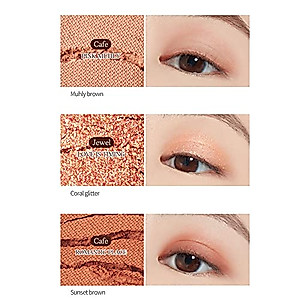 ETUDE HOUSE Play Color Eyes #Pink Muhly Romance | 9 Color Eye Shadow with Warm and Soft Autumn Colors | Eye Makeup | Korean Beauty