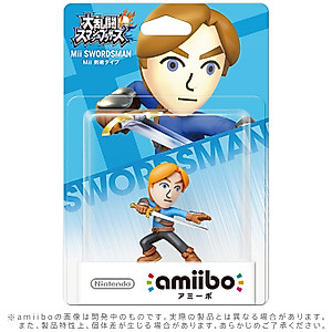 Nintendo Mii Swordfighter Amiibo (Super Smash Bros. Series) For Wii U