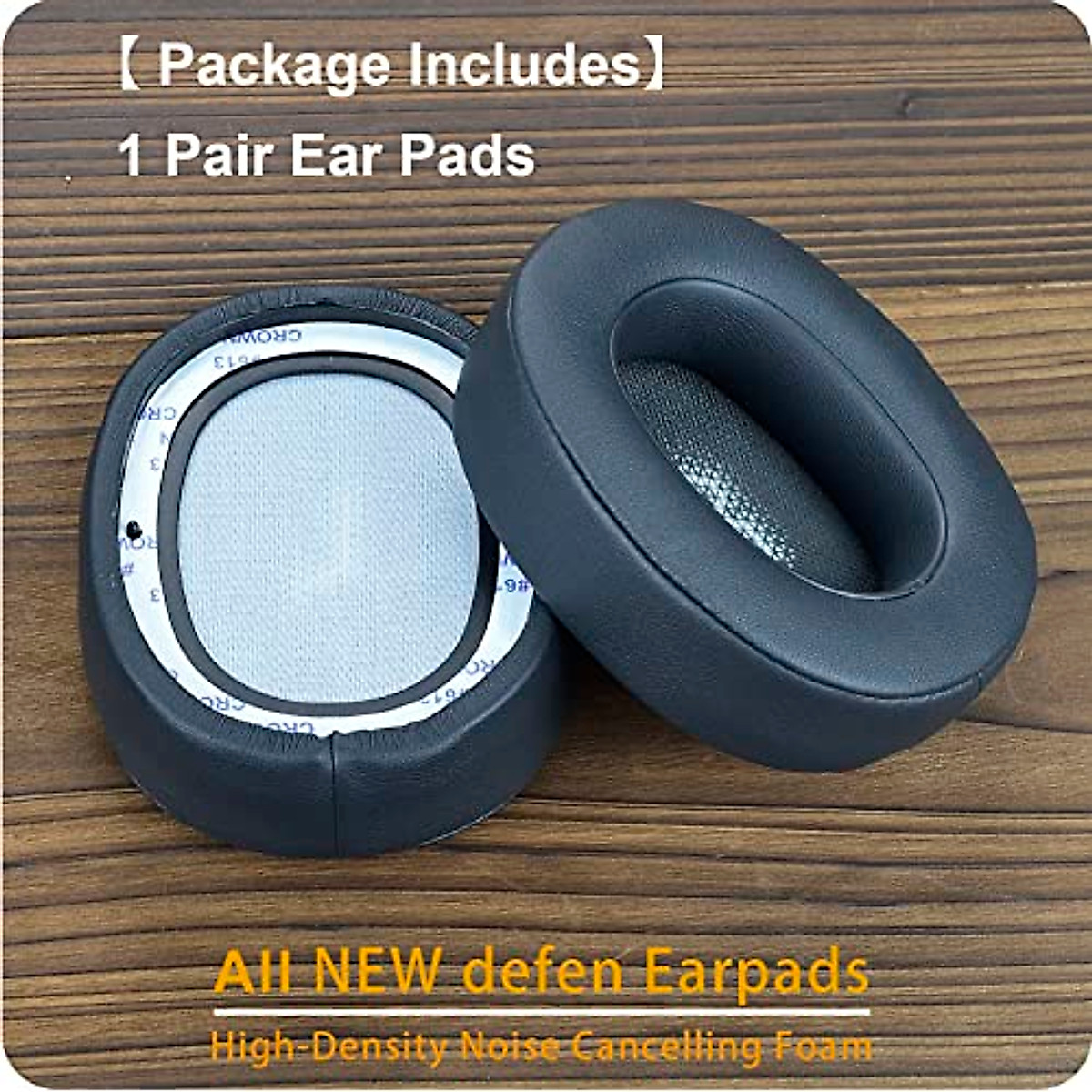 Everest-710 defean Ear Pads Replacement Ear Cushion Compatible with JBL Everest-710 Everest 710 Over-Ear Wireless Bluetooth Headphones, High-Density Noise Cancelling Foam, Added Thickness (Titanium)
