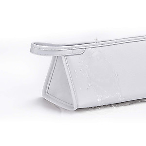 Buwico PU Leather Travel Case Portable Storage Bag for Dyson Airwrap Styler,Waterproof Anti-scratch Dustproof Shockproof Protection Organizer Travel Gift Case (Black)