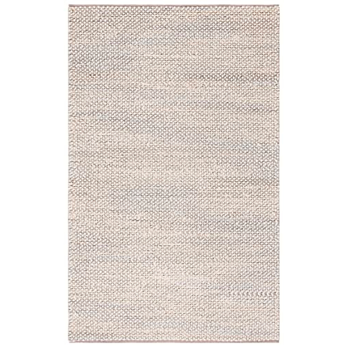 Safavieh Natura Collection 4' x 6' Natural/Light Grey NAT221A Handmade Farmhouse Coastal Boho Jute & Wool Area Rug