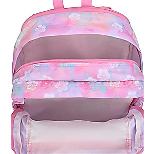 JanSport Big Student Backpack-Travel, or Work Bookbag with 15-Inch Laptop Compartment, NEON Daisy, One Size