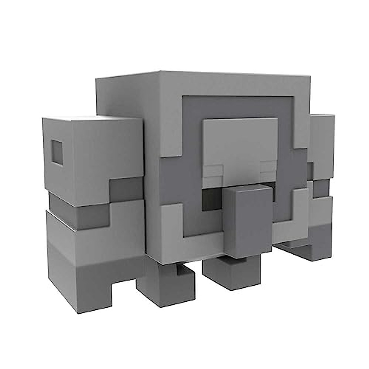 Mattel Minecraft Legends Action Figure, Cobblestone Golem with Attack Action & Accessory, Collectible Toy, 3.25-inch