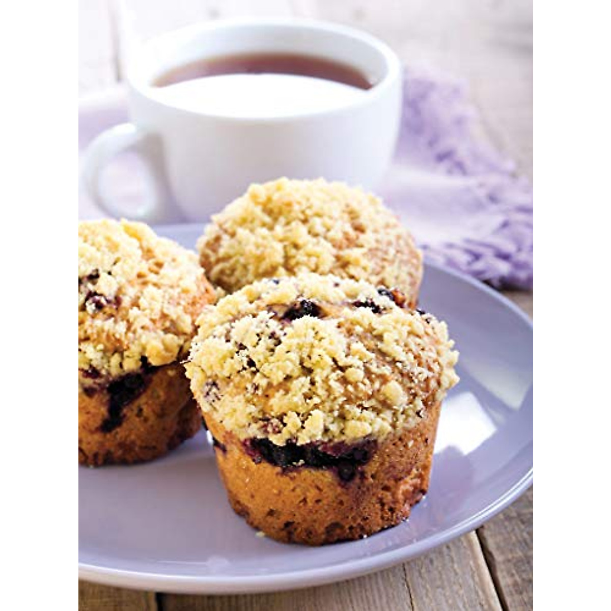 Mrs. Anderson's Baking Silicone 12-Cup Muffin Pan Baking Mold, BPA Free, Non-Stick European-Grade Silicone, 13.5 x 10 x 1.25-Inches