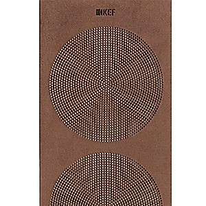 KEF R2c Center Channel Speaker (Walnut)