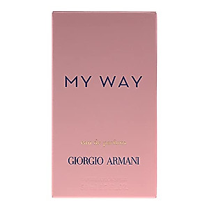 Armani Beauty - My Way - Eau de Parfum - Women's Perfume - Floral Woody Fragrance - Bergamot, Orange Blossom, Tuberose, Jasmine, Cedarwood, Vanilla and White Musk Notes - 1.7 Fl Oz