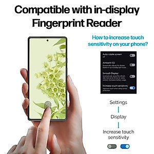 Power Theory Screen Protector for Google Pixel 6 [2 Pack] with Easy Install Kit [Premium Tempered Glass for Pixel6]