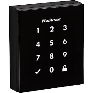 Kwikset 99540-002 Obsidian Keyless Entry Z-Wave Plus Electronic Touchscreen Deadbolt, Venetian Bronze