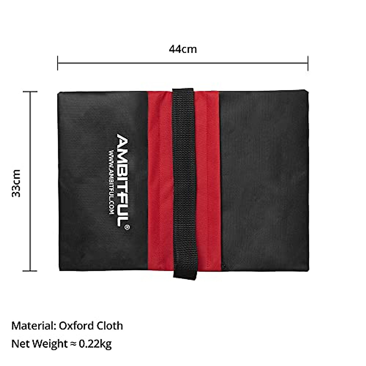 AMBITFUL Set of Four Heavy Duty Sand Bag Photography Studio Video Stage Film Sandbag Saddlebag for Light Stands Boom Arms Tripods