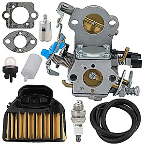 HeyCarb 455 Rancher Carburetor for Husqvarna 455 Rancher 455 E 460 461 Gas Chainsaw Replace WTA-29 544883001