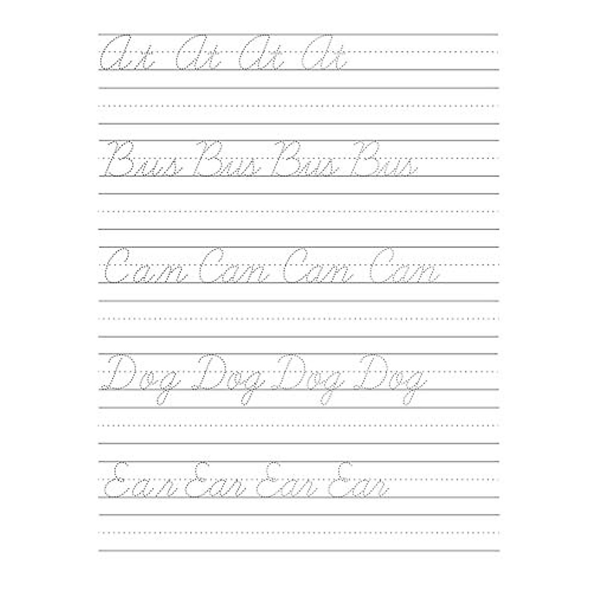 Cursive Handwriting Workbook for Teens: A cursive writing practice workbook for young adults and teens