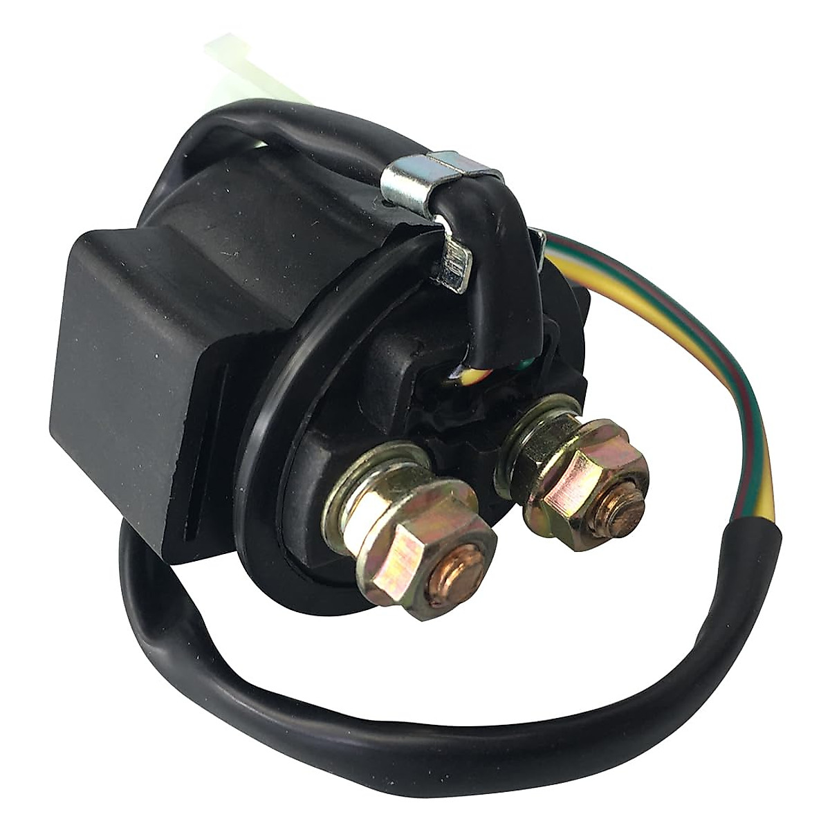 Cylinman Starter Solenoid Relay with Starter Fit for Chinese 110cc 125cc 150cc 200cc 250cc ATV Quad Bikes for GY6 50cc 150cc 200cc 250cc Scooter ATV Moped Go Karts Quad 4 Wheelers