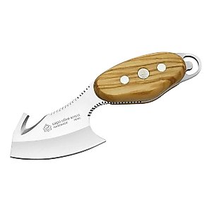 Puma 307107 IP Skinner Capo Olive Knife, Silver