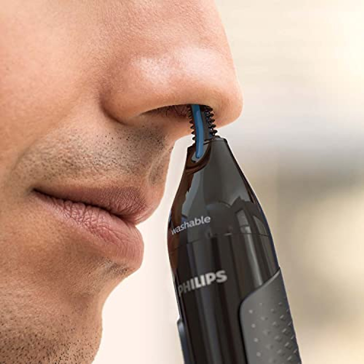 PHILIPS NT3650/16 Series 3000 Waterproof Nose and Ear Trimmer