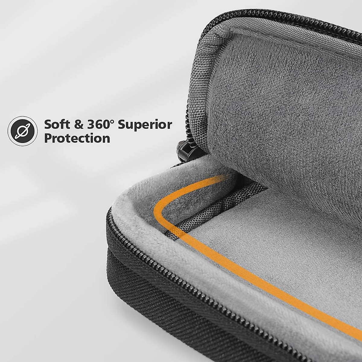 KIZUNA Laptop Bag Case 15.6 Inch Computer Shoulder Sleeve Briefcase For 16" MacBook Pro M1 M2 M3/16 Lenovo IdeaPad Flex 5i/Thinkbook 16+ /15" IdeaPad Gaming 3i/Slim 3i /Dell XPS 15,Black