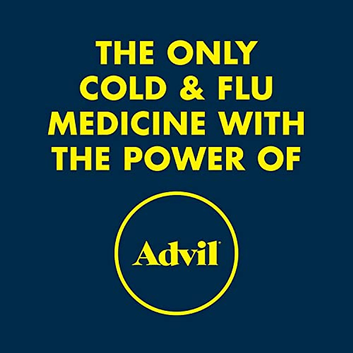 Advil Multi Symptom Cold and Flu Medicine, Cold Medicine for Adults with Ibuprofen, Phenylephrine HCL and Chlorpheniramine Maleate - 50 Coated Tablets