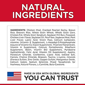 Hill's Science Diet Dry Dog Food, Adult 7+, Senior Dogs, Small Paws for Small Breeds, Chicken Meal, Barley & Brown Rice Recipe, 4.5 lb Bag