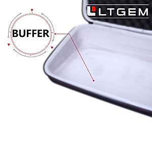 LTGEM Hard Case for TC Helicon GoXLR Revolutionary Online Broadcaster Platform - Travel Carrying Protective Storage Bag