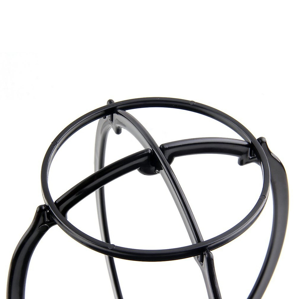 Ruiwen hair 2PCS Wig Stand, Wig Head Stand, Wig Head, Travel Wig Stand for Styling Collapsible Wig Stand Portable Wig Stand Wig Holder 13.8 Inch Wig Stands for Women Multiple Wigs