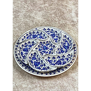 IstanbulArtWorkshop Turkish Breakfast Bowl Set, Handmade Ceramic Set, Tapas Serving Set, Mezze Set, Turkish Ceramic Food Serving Set, Snack Serving Set
