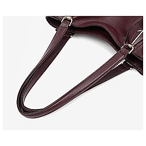 Ladies Fashion Ladies Wallets and Handbags Leather Tote Bags Shoulder Tote Bags