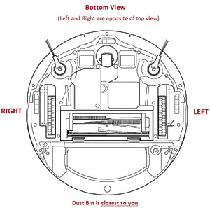 Shark IQ Robot Vacuum Right Spinning Brush Motor