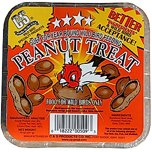 C&S Peanut Treat Suet - 11 oz.