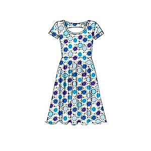 McCall's Pattern Company M7079 Girls'/Girls' Plus Dresses, Size GRL