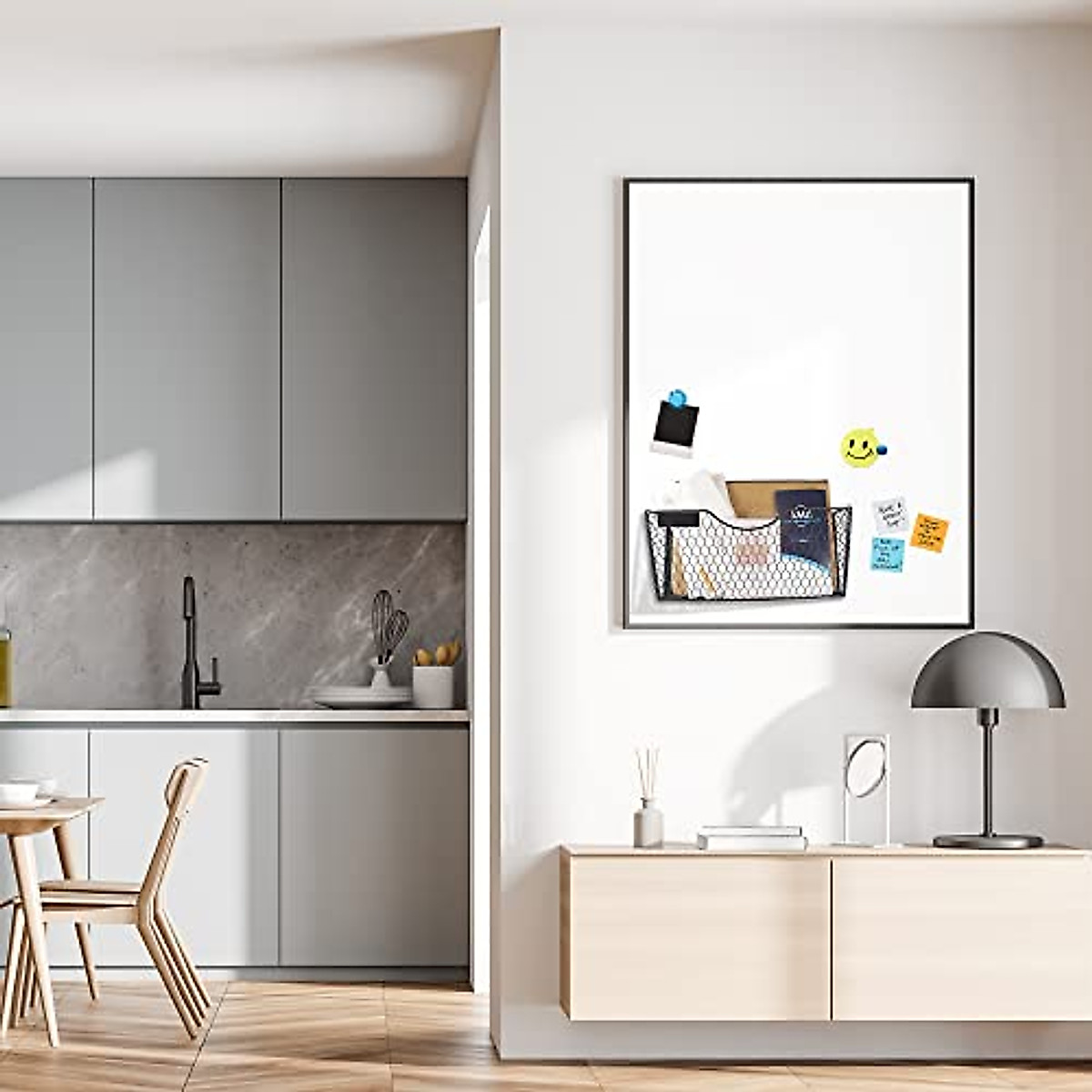 Rejuvet Super Strong 1-tier Magnetic file holder for file cabinets-13.9inch(35.5cm) black magnetic paper holder that holds up to 8.8 Lbs (4kgs). It is a magnetic organizer as well as a magnetic folder holder