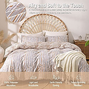 Lekesky Grey Duvet Cover Queen Size, Comforter Covers Queen 3pc Ultra Soft 100% Washed Microfiber Breathable Bedding Duvet Cover Set with Zipper Ties (1 Comforter Cover 90x90 +2 Pillow Cases)