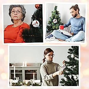 Sympathy Christmas Tree Decorations - 2023 Christmas Ornament - Christmas Sympathy Gifts, Memorial Gifts for The Loss of A Loved One, Christmas Decorations, Cardinal Always with You Ceramic Ornament