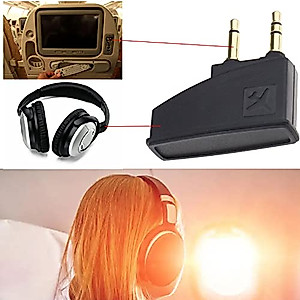 3.5mm Airplane Headphone Adapter Compatible with QuietComfort 2 QC3 QC15 QC25 QC35 Compatible with SoundLink AE2 AE2W Devices Gold Plated 3.5mm Jack