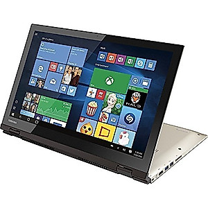 High Performance Toshiba Satellite Truelife 15.6" P55W FHD(1920x1080) Convertible 2-in-1 TouchScreen Laptop, Intel i7-6500U, 8GB RAM, 1TB HDD, Windows 10